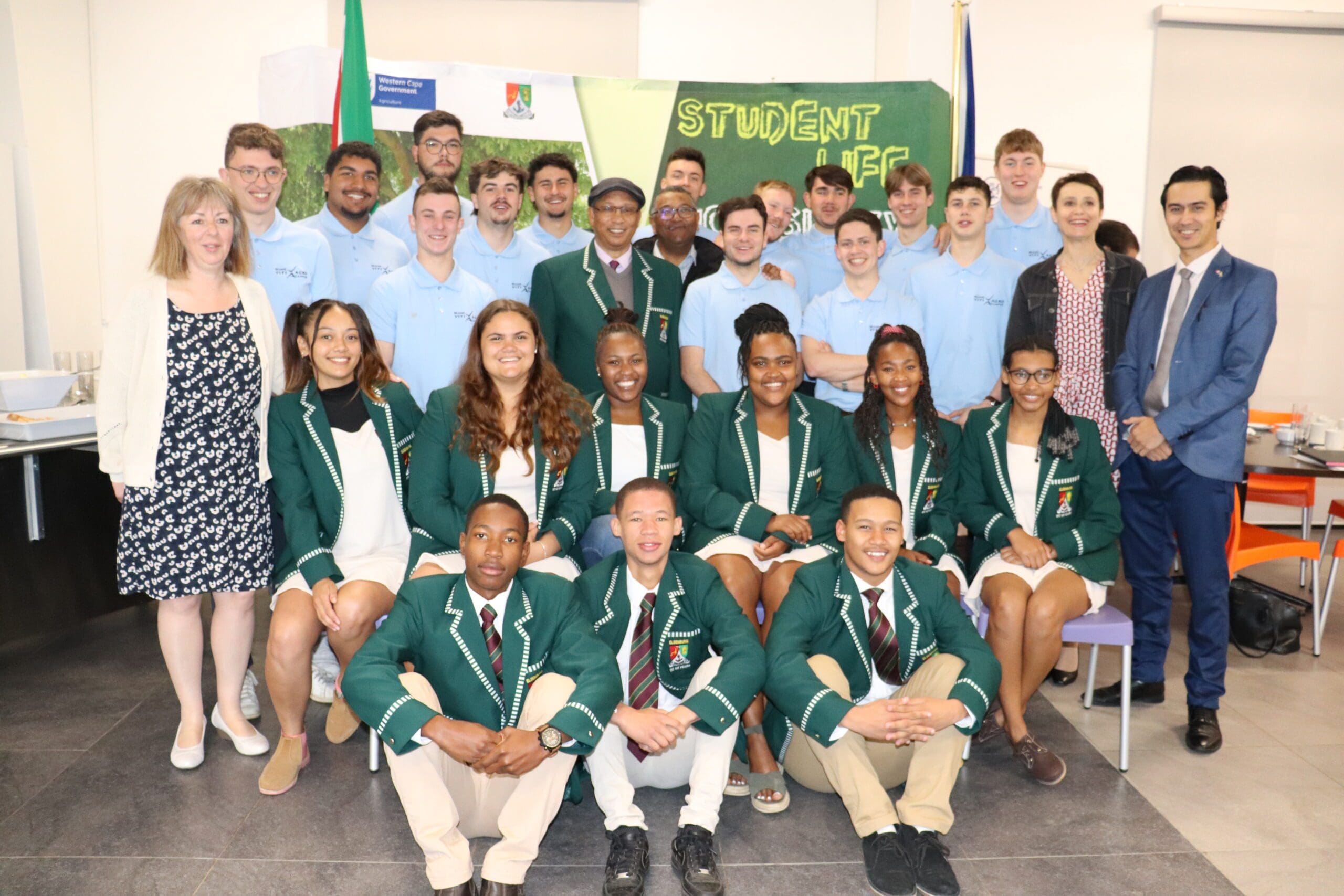ICYMI: French agri students visit Elsenburg - Food For Mzansi