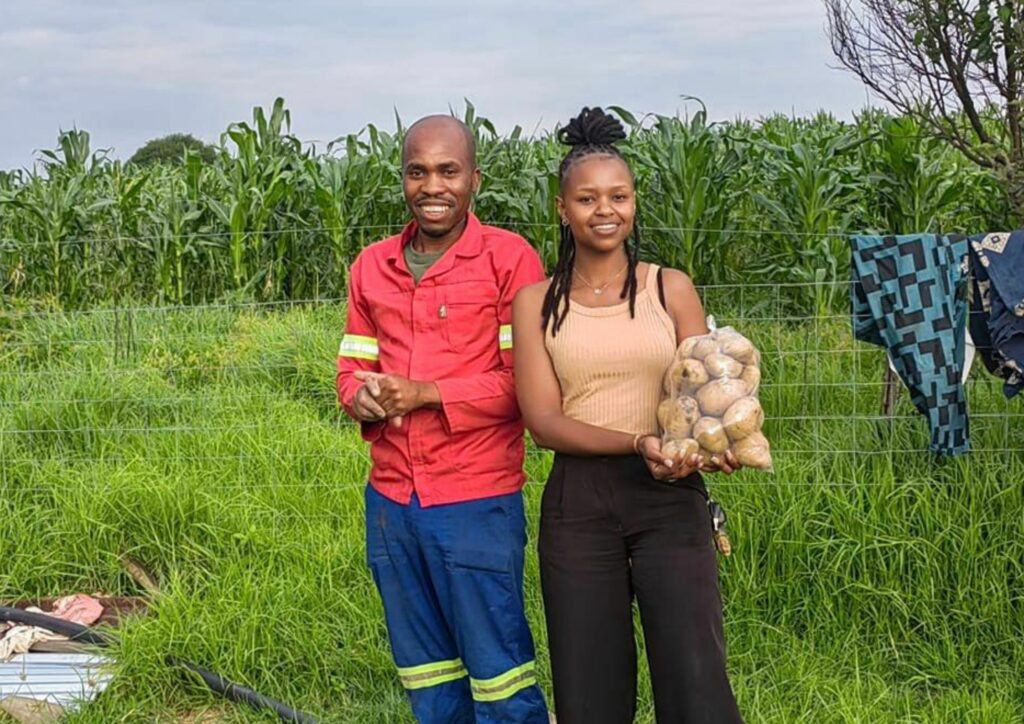 Farmer Mbokane celebrates first harvest for 2024 - Food For Mzansi