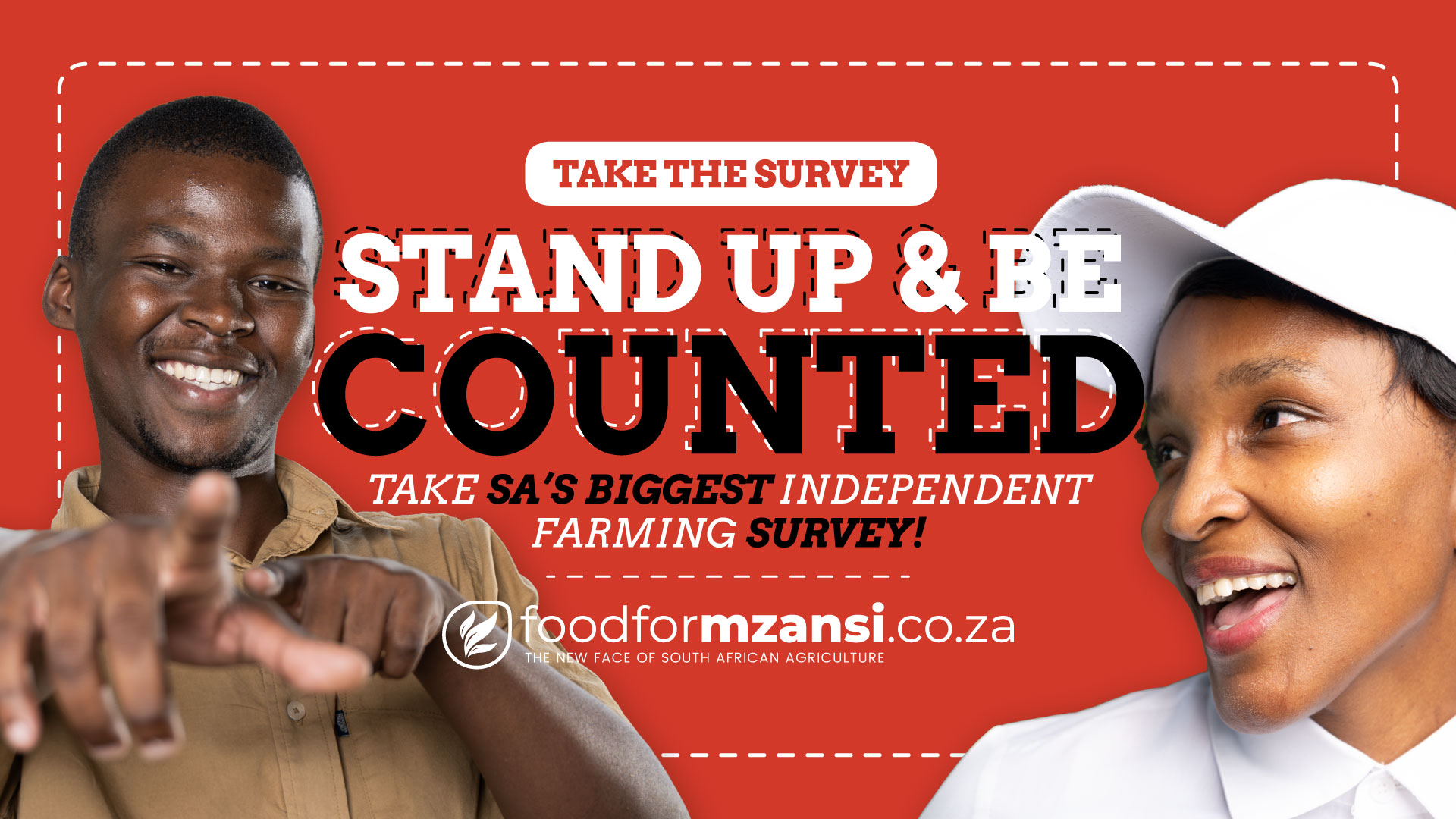 Be seen, be heard: Stand up and be counted, farmers - Food For Mzansi
